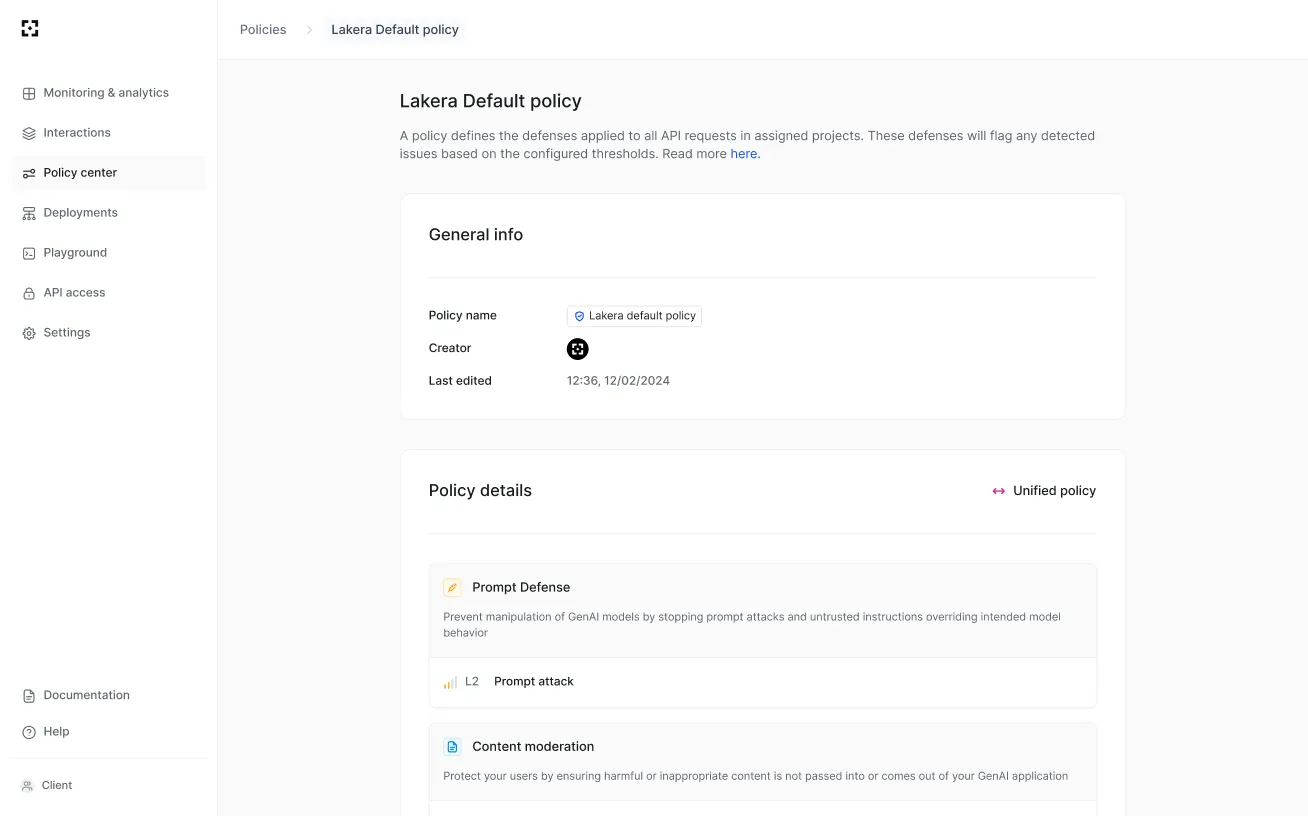 Lakera Guard: Real-Time Security for Your AI Agents Lakera Guard: Real-Time Security for Your AI Agents